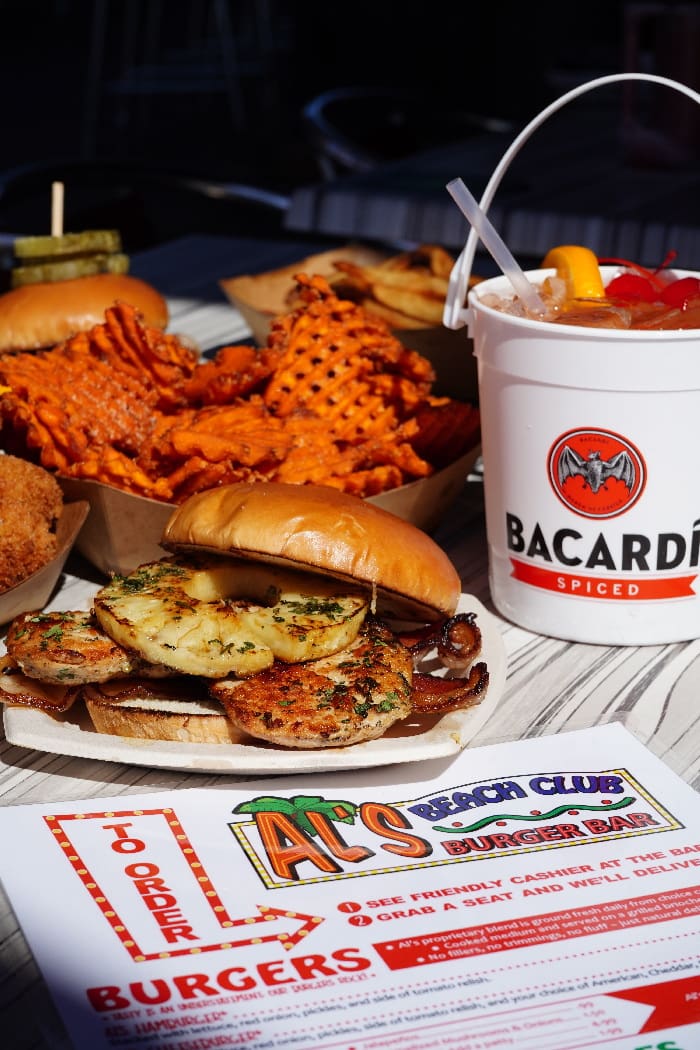 Al's Beach Club & Burger Bar Reopens with New Menu Additions - FWB Life ...